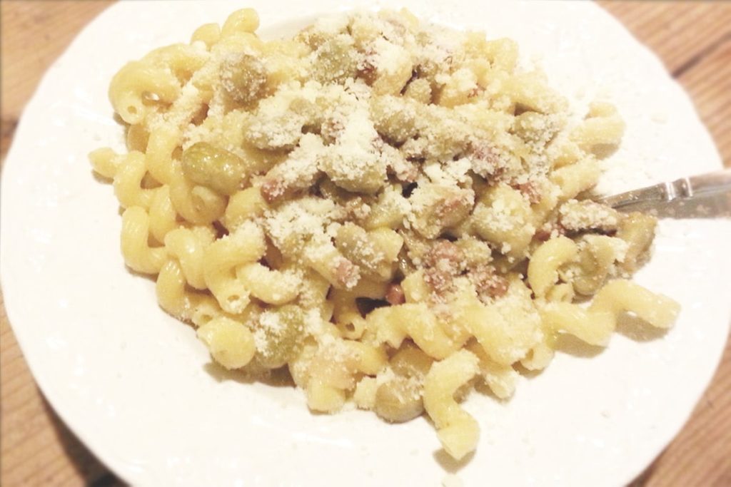 Broad Beans Pasta | Italianpot.com | Authentic Italian Recipes